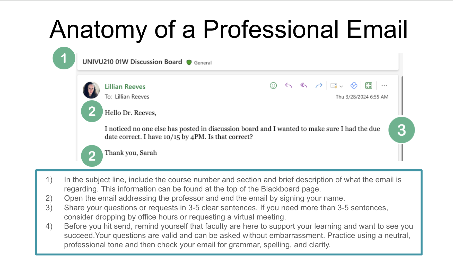 A Quick Guide on How to Write Professional Emails: Student Edition ...